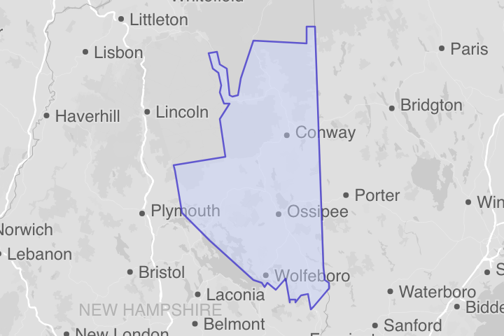 ZIP Code 03853 – KML Boundary File Download (Free)