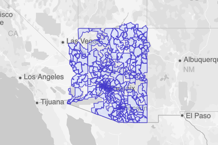 Arizona Counties – KML Boundary File Download (Free)